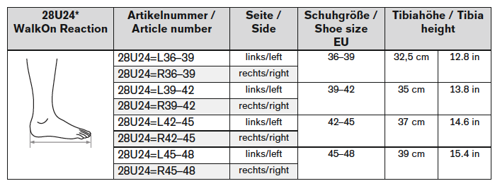 Otto Bock WalkOn Reaction Drop-Foot Brace - Carbon Fiber | e ...