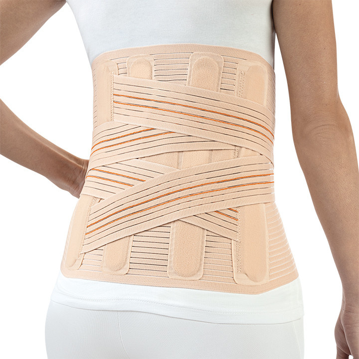 A semi-rigid high lumbosacral back brace LT-310 Orliman | e ...