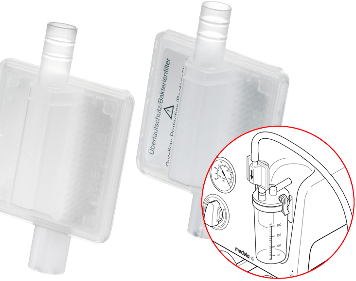 Medela Disposable overflow protection / bacteria filter | e ...