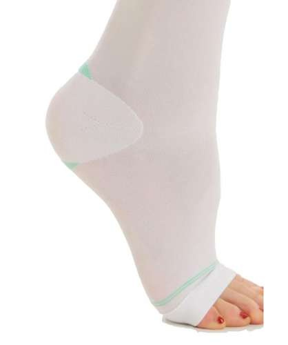 Anti-embolism knee high socks with open toe 18-23 mmHg Relaxsan ...