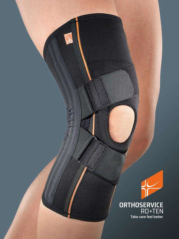 Mid-lateral patella stabilizer Genufit 16 Orthoservice | e ...
